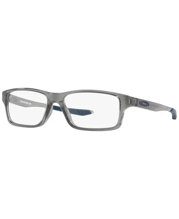 Oakley Crosslink Xs Youth Fit Eyeglasses - Polished Gray Smoke