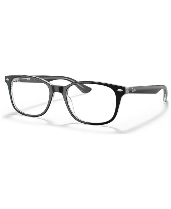 Ray-ban Square Eyeglasses - Top Black