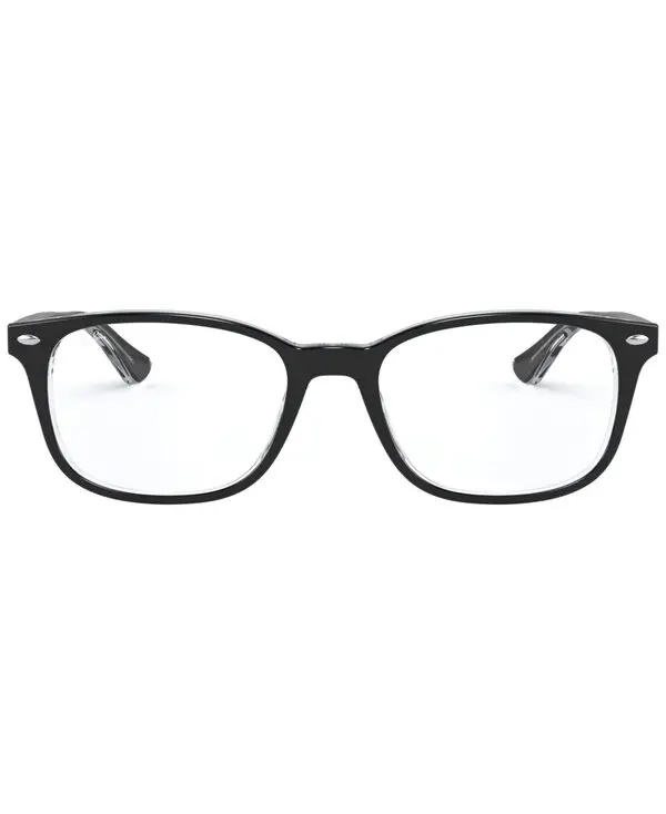 Ray-ban Square Eyeglasses - Top Black