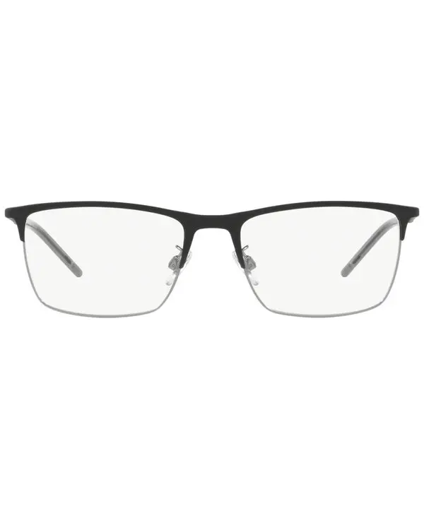 Dolce & Gabbana Dg1309 Rectangle Half Rim Eyeglasses - Black