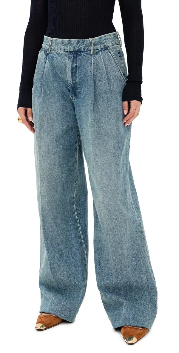 Zimmermann Illustration Denim Pants