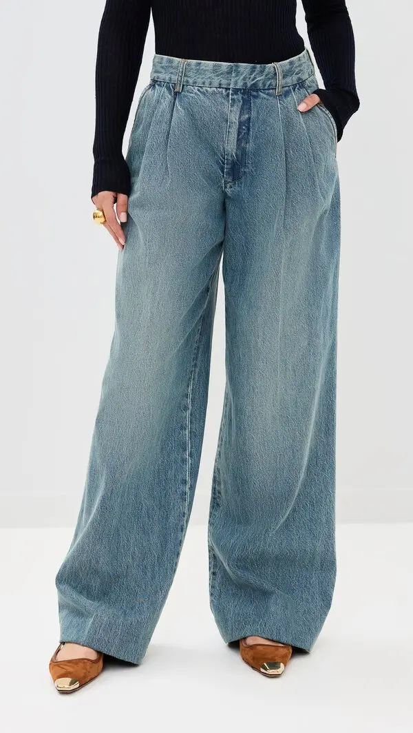 Zimmermann Illustration Denim Pants