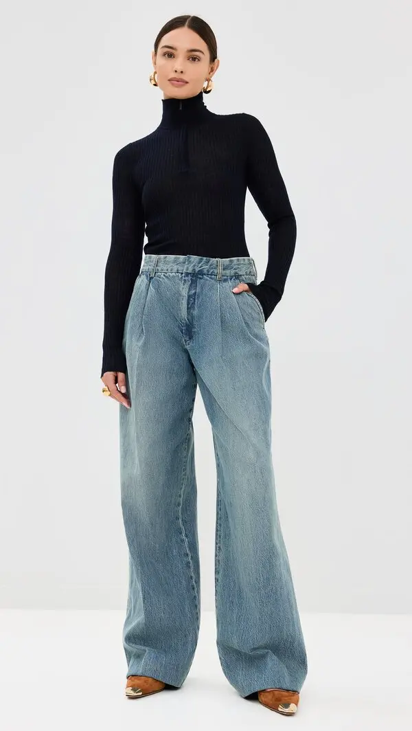 Zimmermann Illustration Denim Pants