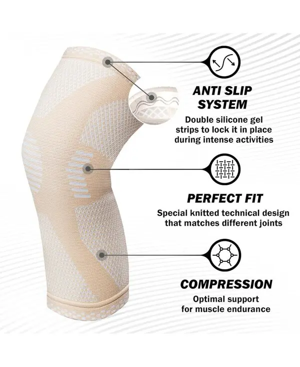 POWERLIX Compression Knee Sleeve - Black