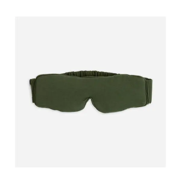 Cozy Earth Viscose From Bamboo Stretch-knit Sleep Mask - Olive