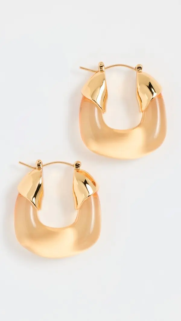 LIZZIE FORTUNATO Mini Hoop Earrings