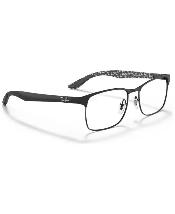 Ray-ban Square Frame Eyeglasses - Black