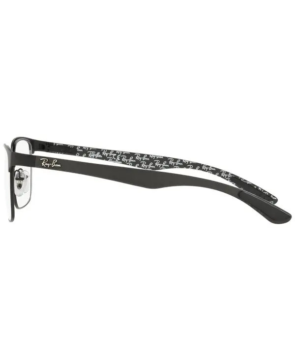 Ray-ban Square Frame Eyeglasses - Black
