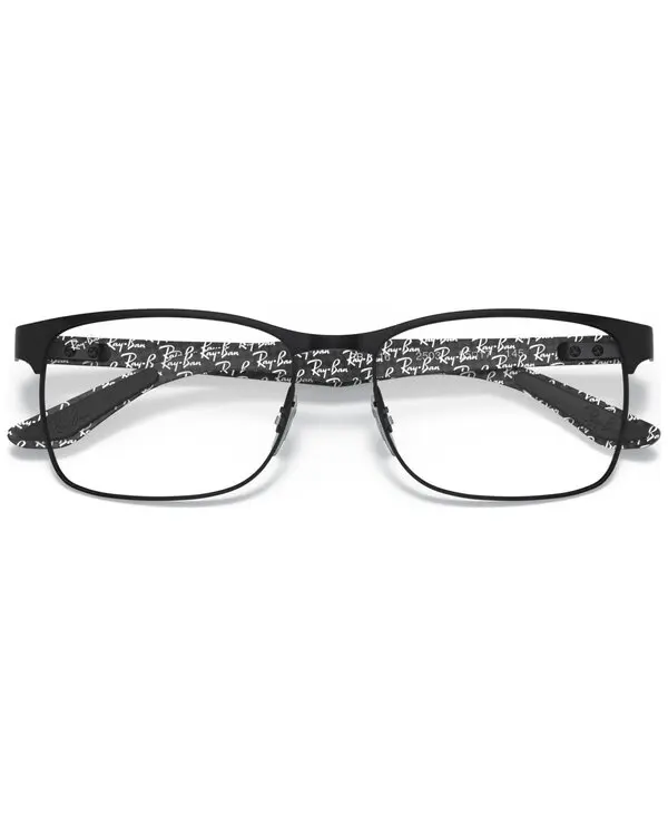 Ray-ban Square Frame Eyeglasses - Black
