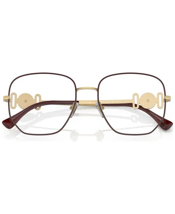 Versace Ve1283 Eyeglasses - Bordeaux,gold-tone