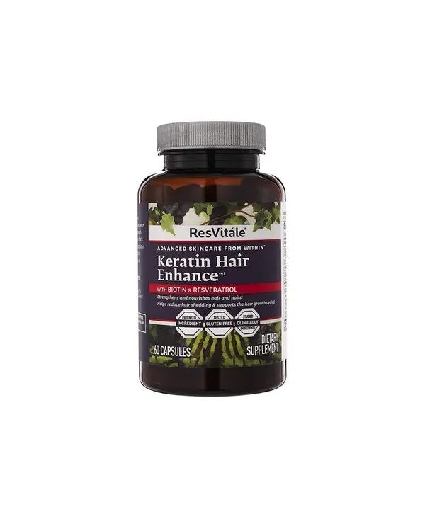 RESVITALE Keratin Hair Enhance With Biotin And Resveratrol - No Color