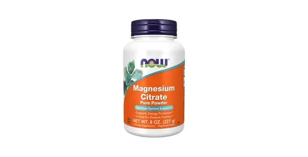 NOW FOODS Magnesium Citrate - No Color