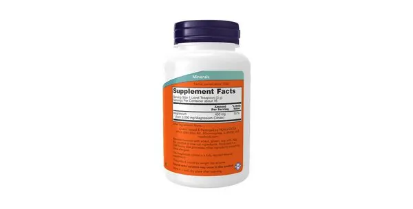 NOW FOODS Magnesium Citrate
