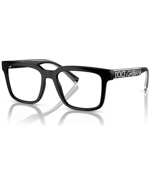 Dolce & Gabbana Square Eyeglasses - Black