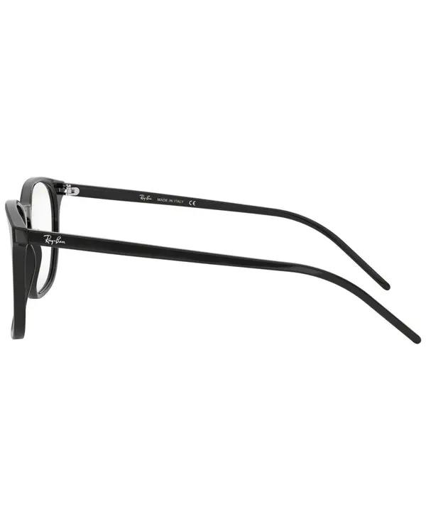 Ray-ban Square Eyeglasses With Tortoiseshell Finish - Black