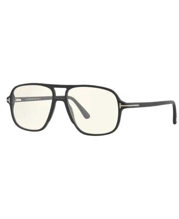 TOM FORD Square Eyeglasses - Black Matte