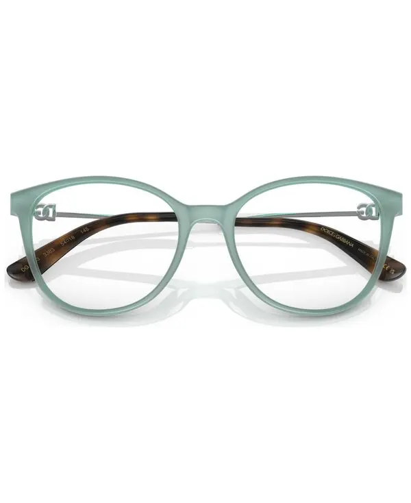 Dolce & Gabbana Butterfly Eyeglasses - Opal Petroleum