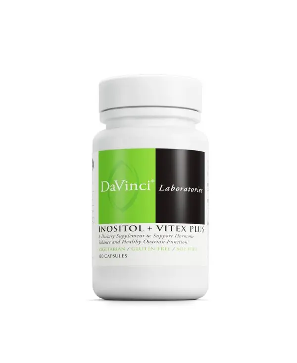 DAVINCI LABORATORIES Davinci Labs Inositol + Vitex Plus A Dietary Supplement To Support Hormone Balance And Healthy Ovarian Function - No Color