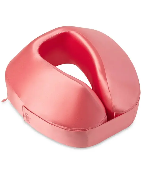 Slip Pure Silk Jet Setter Travel Pillow - Blush
