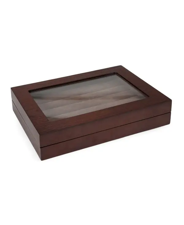 OX & BULL TRADING CO. Cufflinks Collector's Case - Brown
