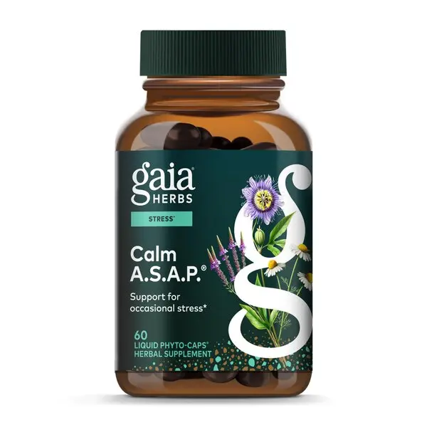 GAIA HERBS Calm A.s.a.p. Stress Support Supplement - No Color
