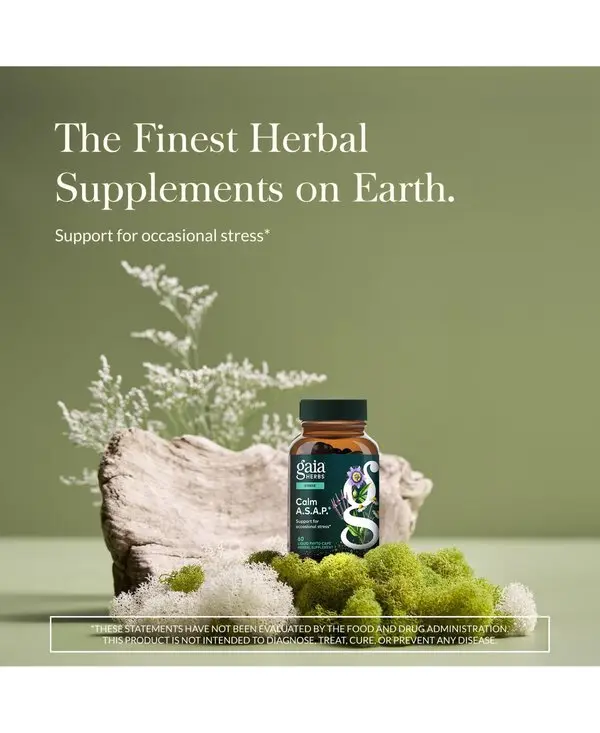 GAIA HERBS Calm A.s.a.p. Stress Support Supplement