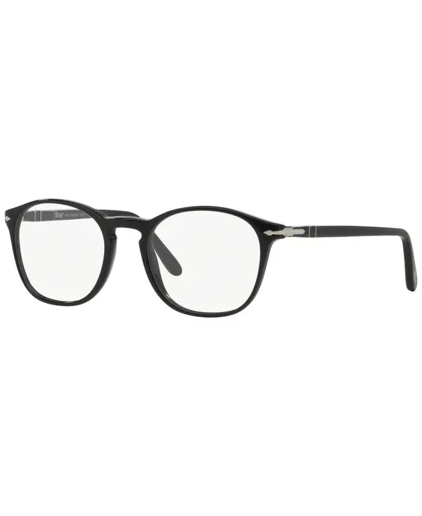 Persol Square Frame Eyeglasses - Black