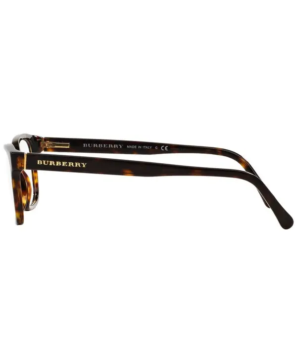 Burberry Be2201 Rectangle Eyeglasses In Dark Havan 26% Off