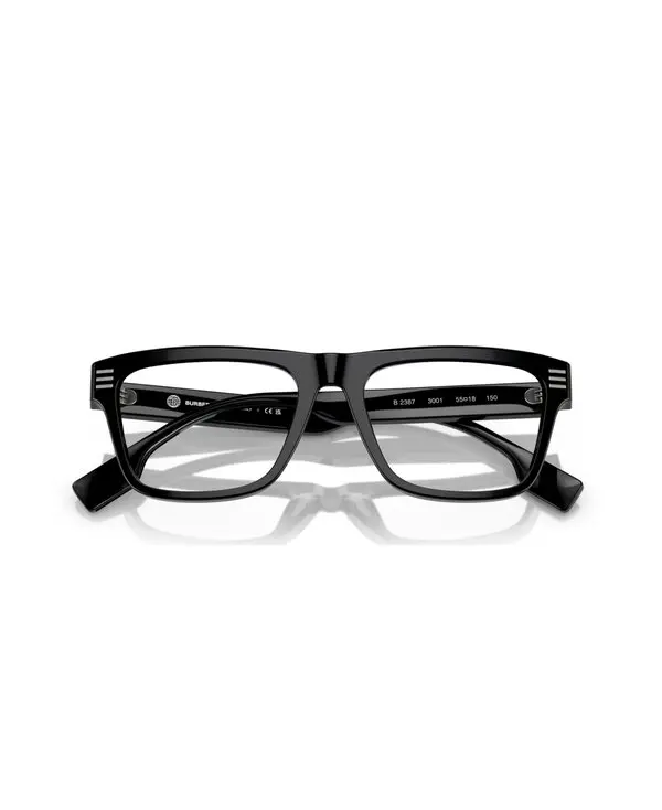Burberry Square Frame Eyeglasses - Gray
