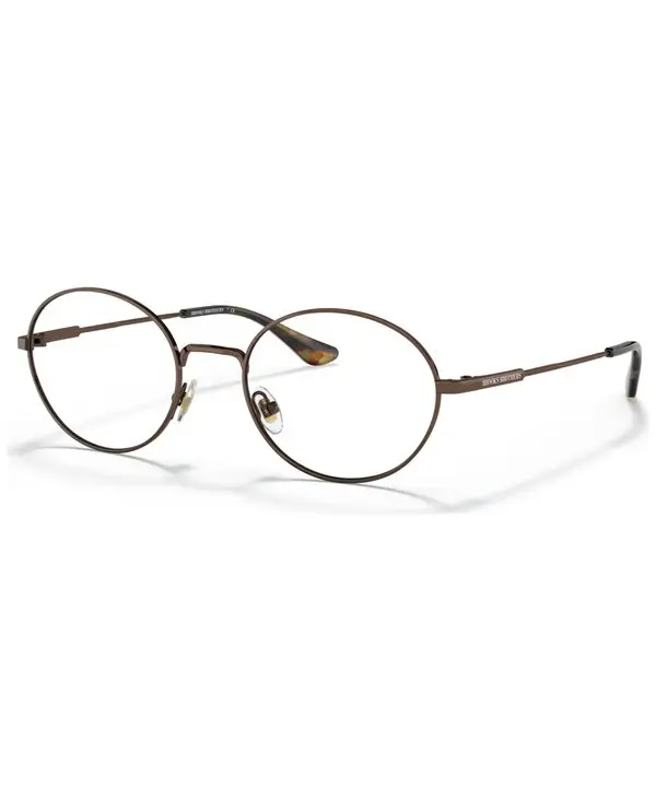 Brooks Brothers Oval Eyeglasses - Brushed Bronze