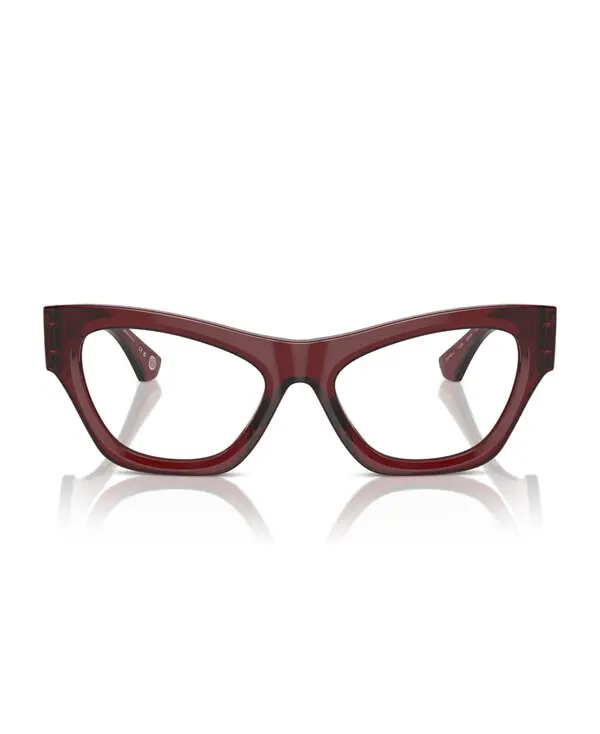 Burberry Full Rim Eyeglasses - Bordeaux