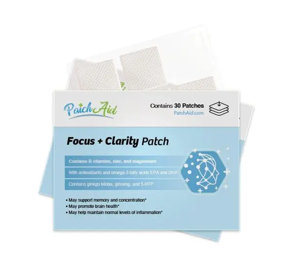 PATCHAID Focus And Clarity Vitamin Patch - White