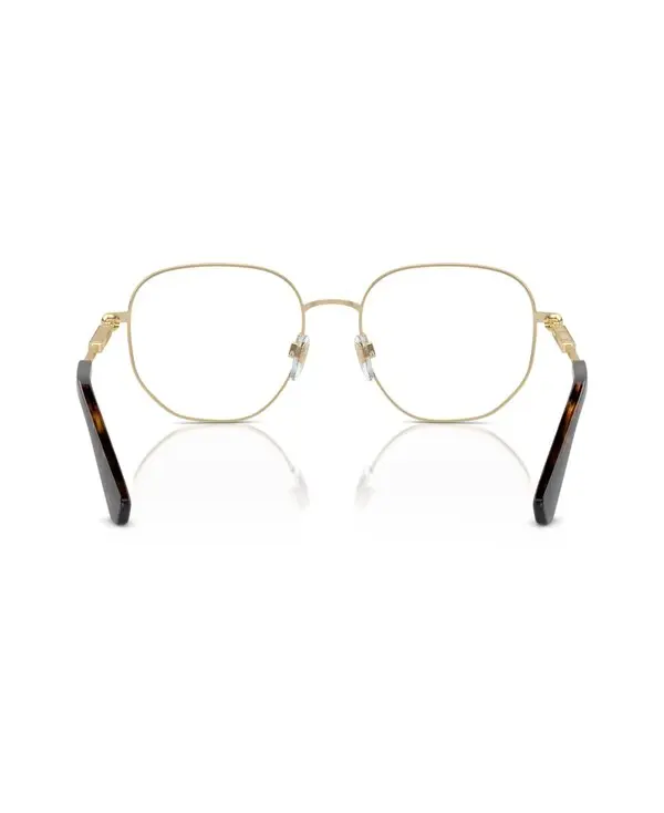 Burberry Full Rim Eyeglasses - Light Gold