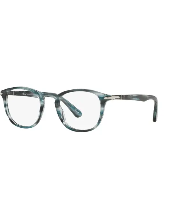 Persol Po3143v Rectangle Eyeglasses - Gray