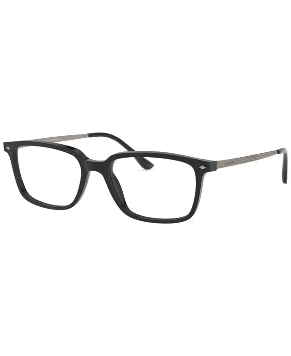 Giorgio Armani Rectangle Eyeglasses - Black