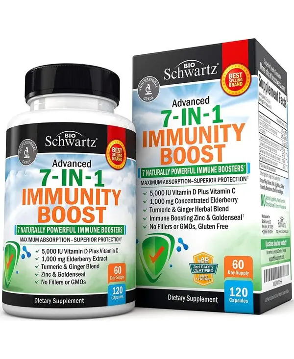 BIOSCHWARTZ Immune Support Supplement - No Color
