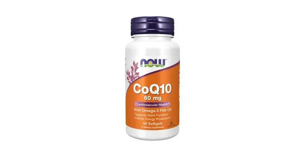 NOW FOODS Coq10 With Omega 3 Fish Oil - No Color