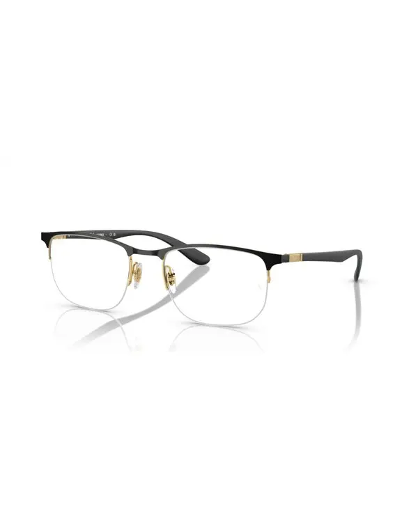 Ray-ban Eyeglasses - Black On Gold