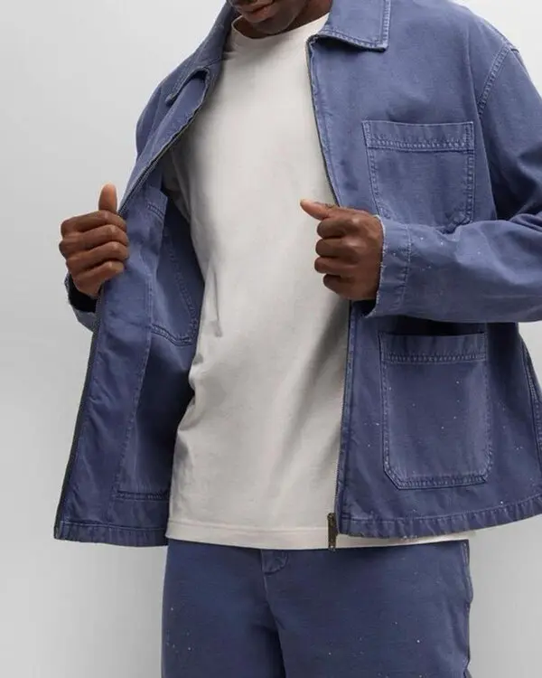 GOLDEN GOOSE Journey Workwear Jacket - Blue