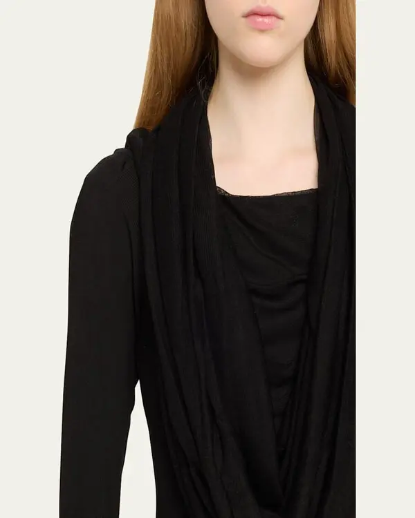 Christopher Esber Sonora Veiled Tulle Top