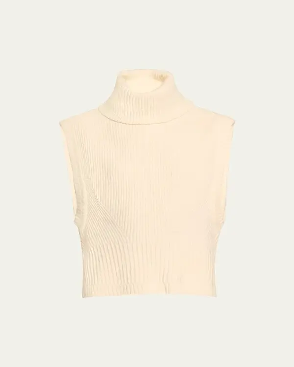 Simkhai Maple Sleeveless Turtleneck Top
