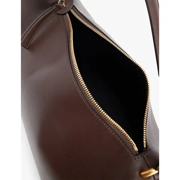 NEOUS Scorpius Adjustable-strap Leather Tote - Dark Chocolate