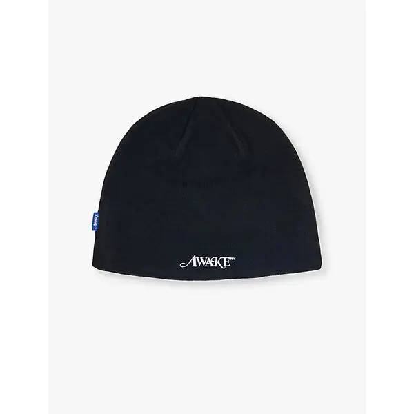AWAKE NY Skully Crystal-embellished Knitted Beanie