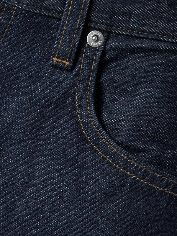 AGOLDE Nolan Organic Denim Shorts - Blue