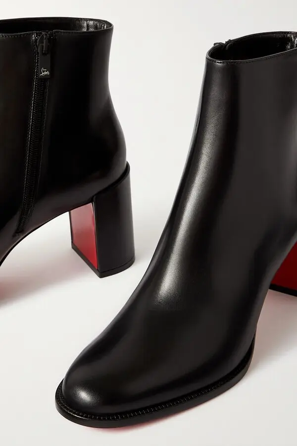 CHRISTIAN LOUBOUTIN Adoxa 70 Leather Ankle Boots