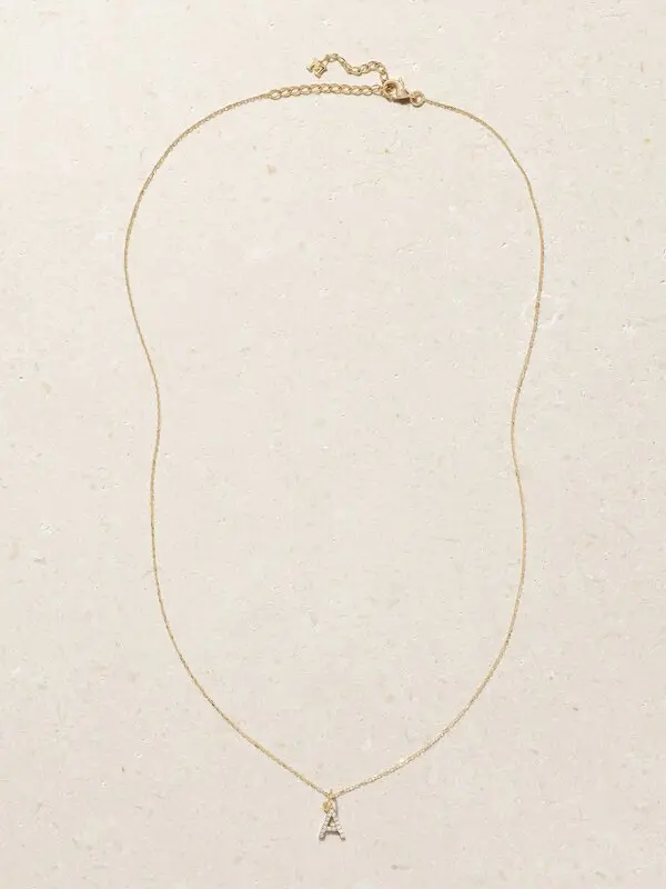 Mateo Initial Diamond Pendant Necklace
