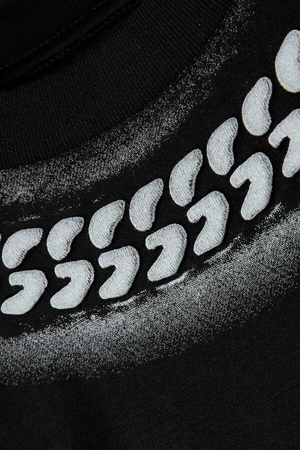 Givenchy Cutout Printed Mini Dress