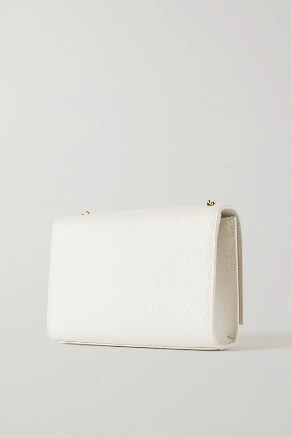 Saint Laurent Kate Embossed-leather Shoulder Bag