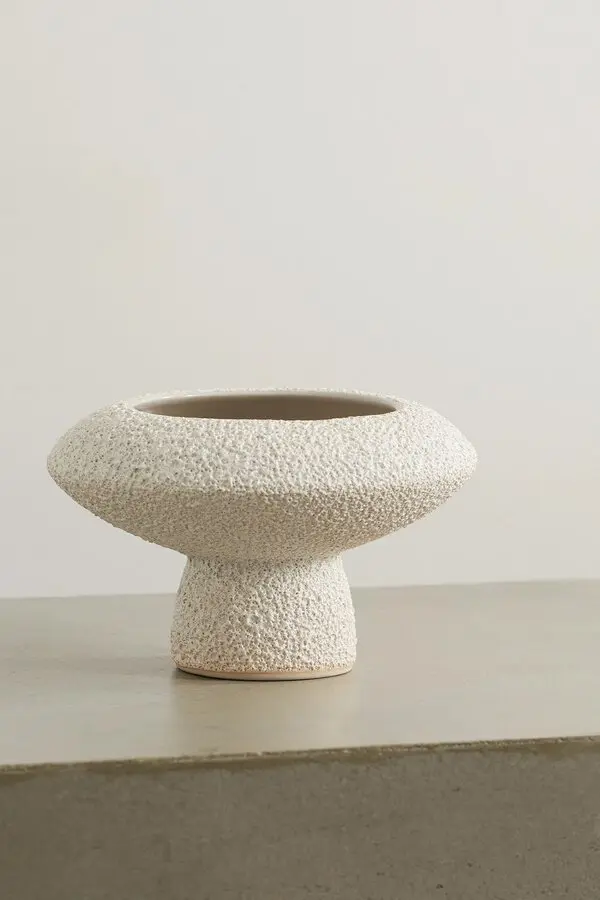 MARLOE MARLOE Net Sustain Lully Glazed Ceramic Vase
