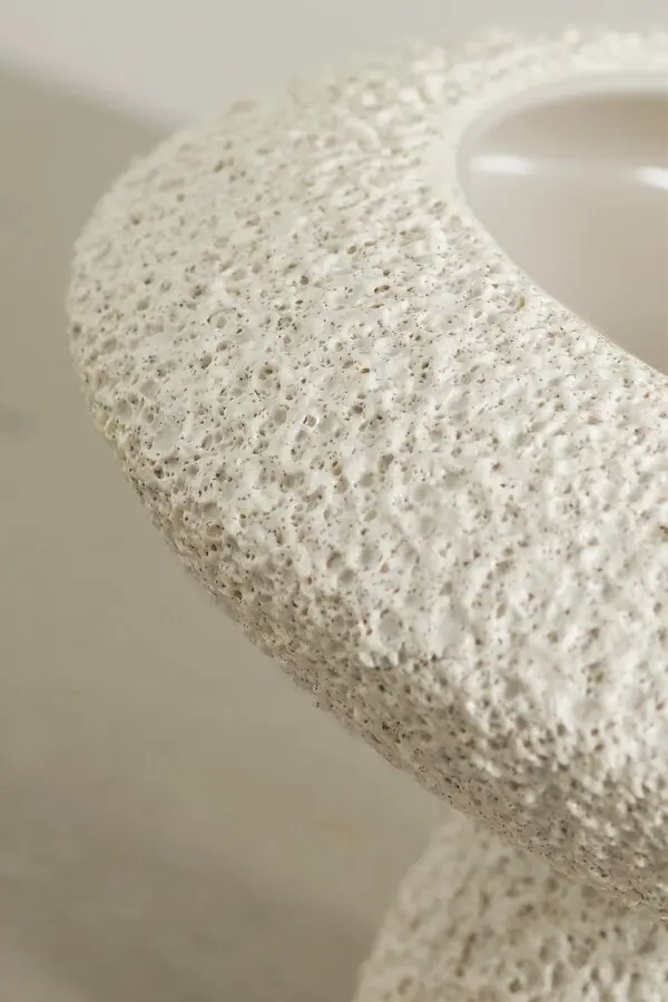 MARLOE MARLOE Net Sustain Lully Glazed Ceramic Vase